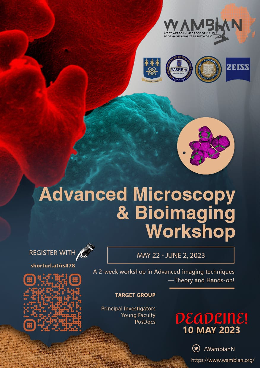 ADVANCED MICROSCOPY & BIOIMAGING WORKSHOP | Wambian